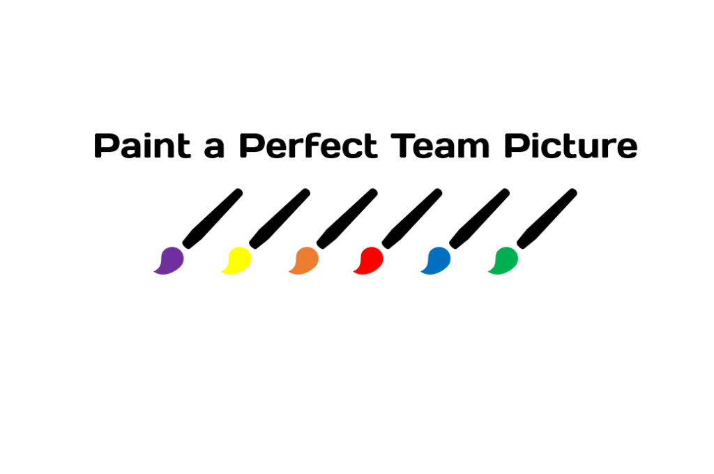 VAN GOGH IN THE OFFICE - 6 colors make a perfect team picture